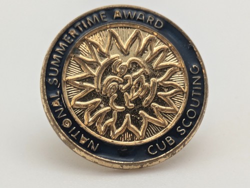 Cub Scouting National Summertime Award Lapel Pin | eBay
