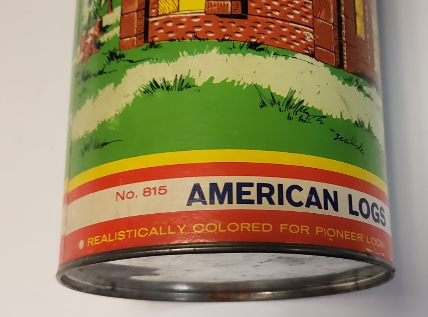 American Logs HALSAM Original AXE-Hewn Wood Set 815 Original Box ...