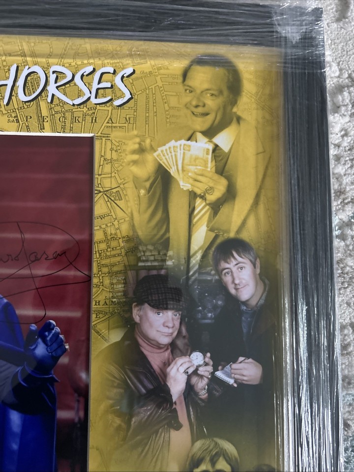 Only Fools And Horses Batman Scene Framed Signed By David Jason Proof ...