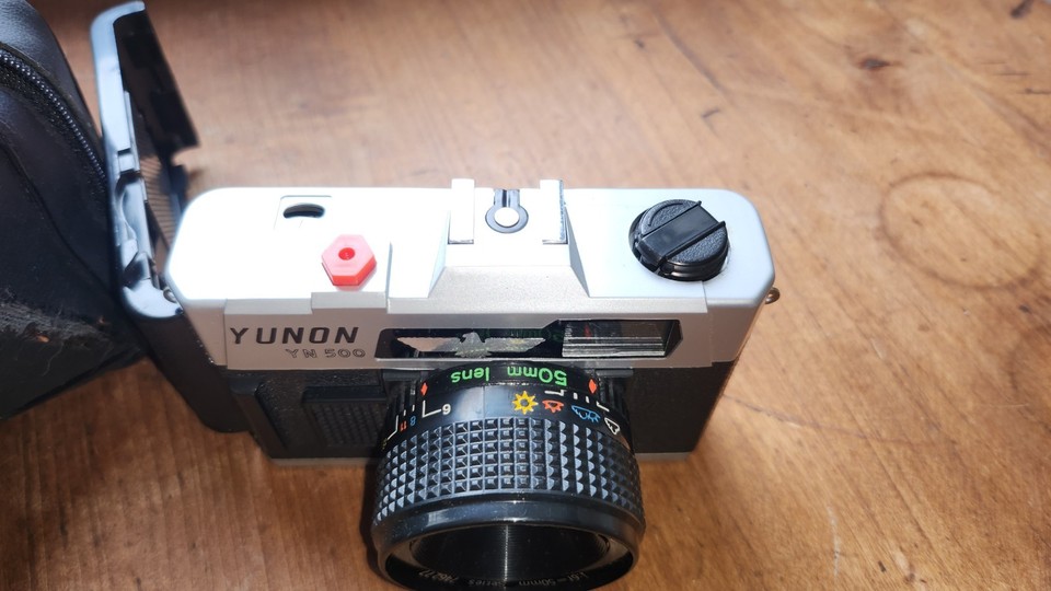 Vintage Yunon YN 500 35mm Camera, Untested, with Case | eBay