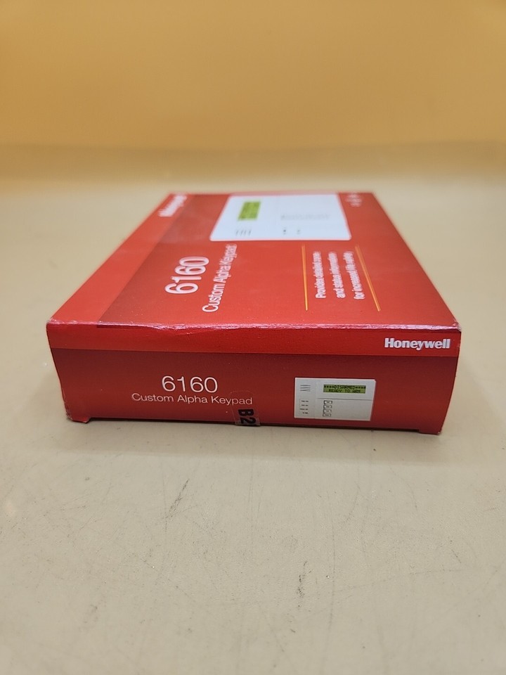 Honeywell 6160C Custom Alpha Keypad Alphanumeric Deluxe Alarm Keypad ...