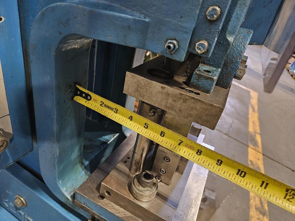 Kenco 10 Ton Bench Press 460 Volts Crimping Stamping Steel Brass | eBay