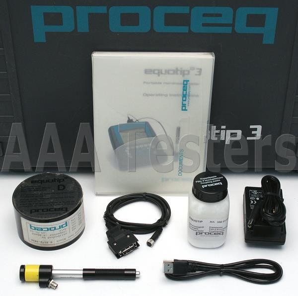 Proceq Equotip 3 Portátil Metal Dureza Probador Con / Leeb Impacto ...