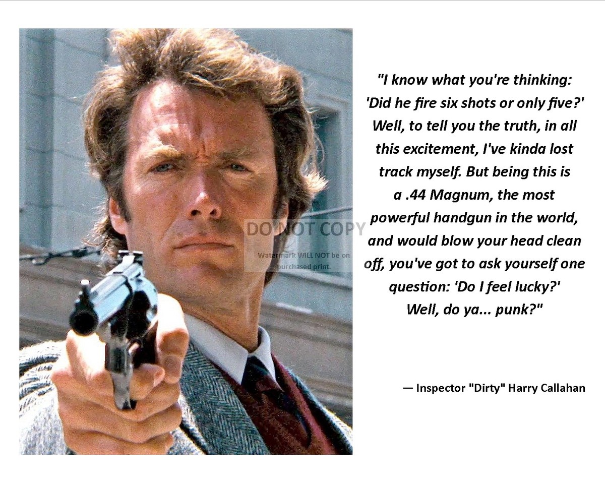 Clint Eastwood Magnum Force Quotes Dirty Harry' Movies Ranked Worst