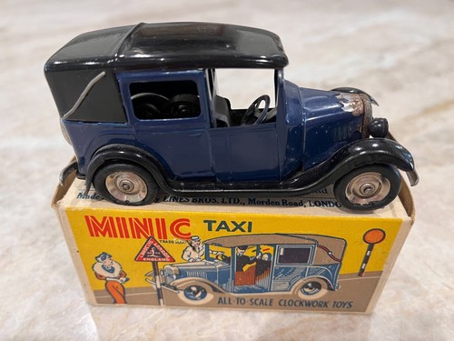 Tri-ang Minic Taxi Scale Model Clockwork Toys | eBay