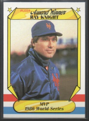 Ray Knight 1987 Fleer Award Winners #21 New York Mets #1 | eBay