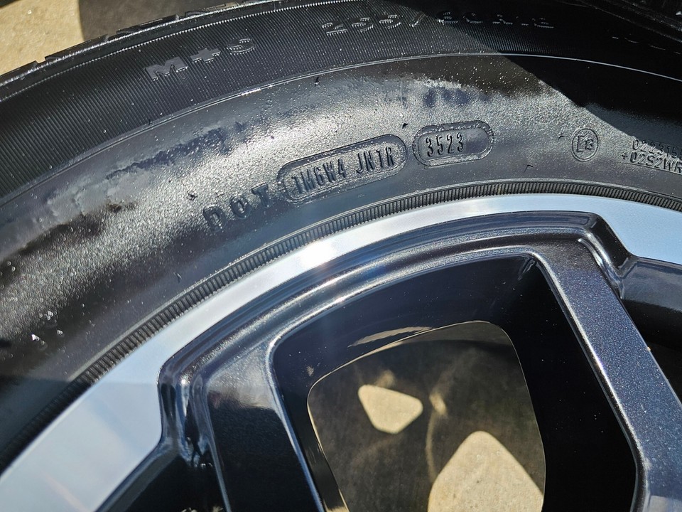 18" Honda Ridgeline Pilot HPD OEM black wheels rims 18089 MDX 2024 2025 ...