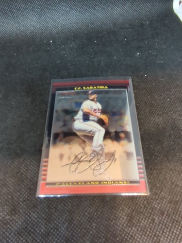 2002 Bowman Chrome Baseball Card #10 C.C. Sabathia | eBay