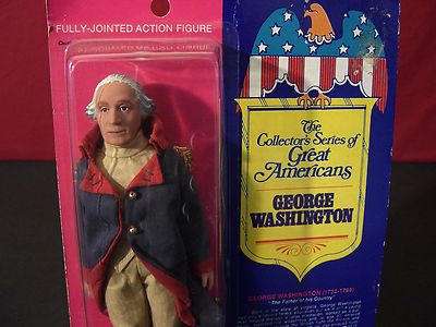 Vintage Fun World Great Americans George Washington 1976 Rare Doll ...