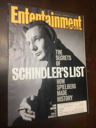 Entertainment Weekly Magazine January 21, 1994 The Secrets of Schindler ...