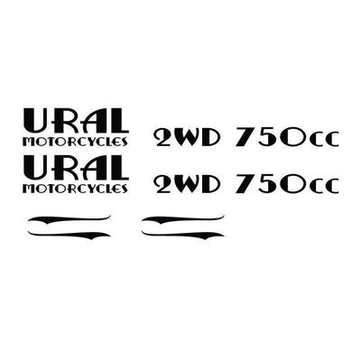 Motorcycle Gas Tank & Body Decal Badge Kit fits Ural, Dnepr, BMW | eBay