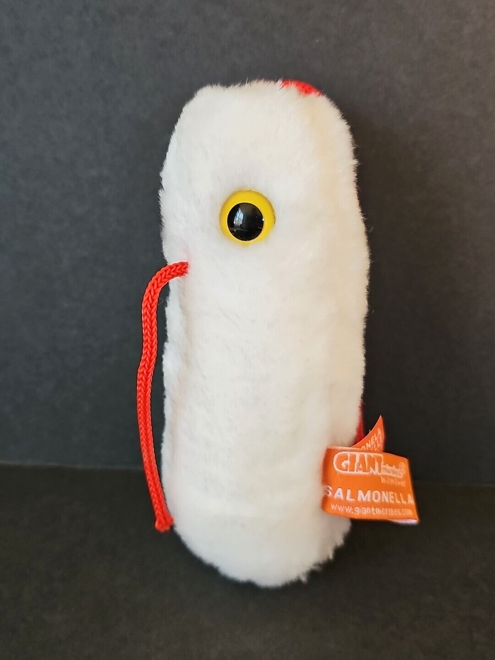 Giant Microbes Salmonella Plush Drew Oliver Food Poisoning Bacteria ...