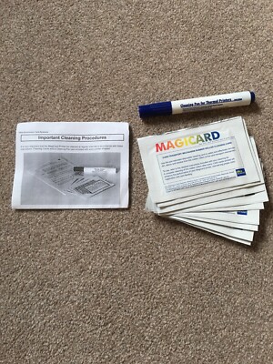 Magicard Cleanig Set Kit Printer Roller Cleaning Kit Pack of 12 Cards ...