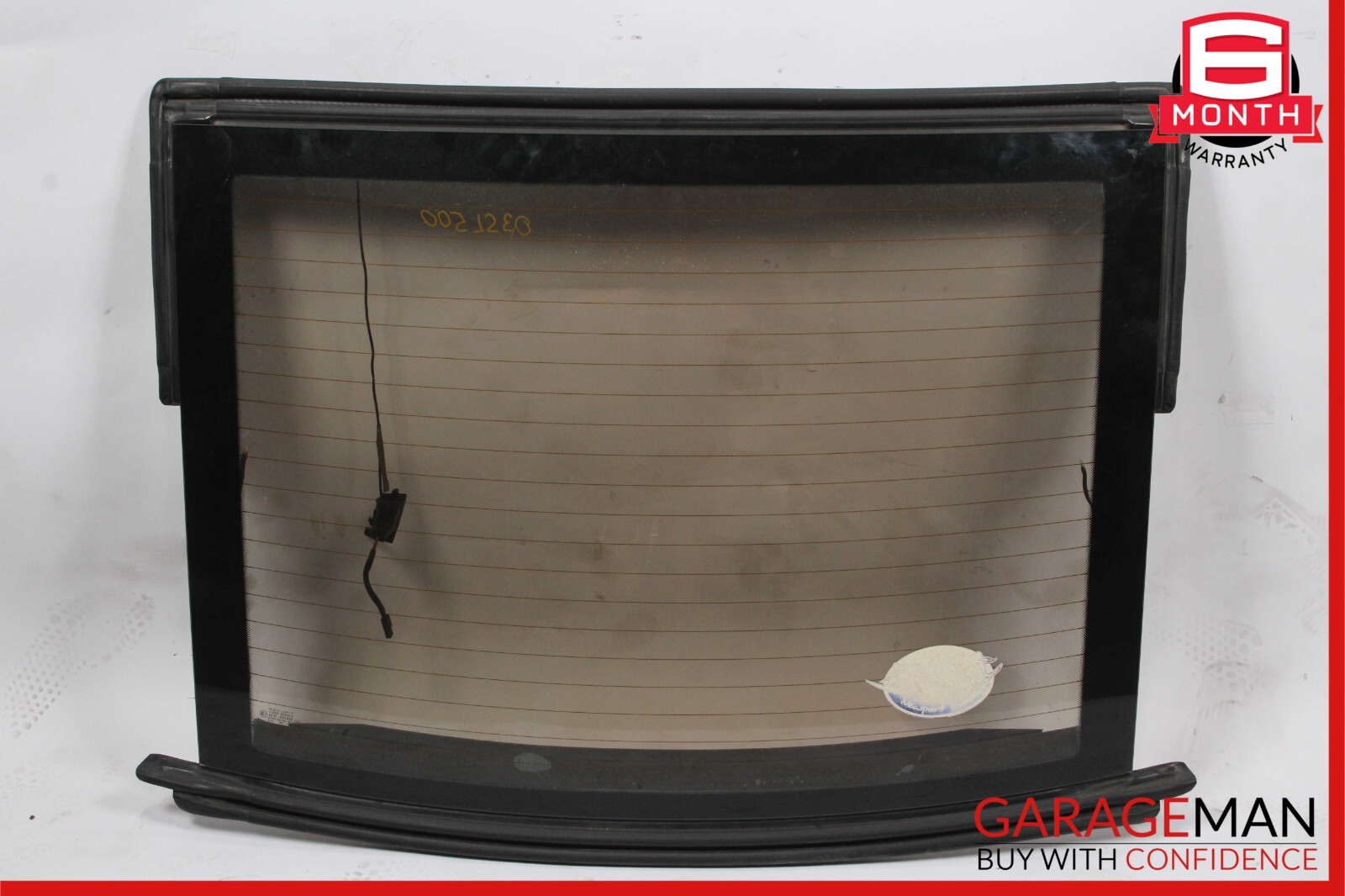 03-11 Mercedes R230 SL500 SL600 Rear Back Windshield Window Glass Black ...