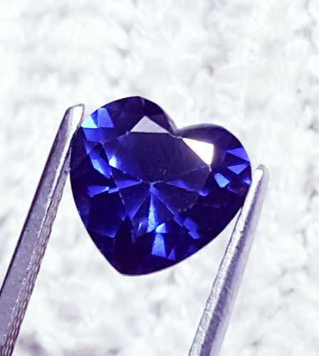 Natural Tanzanite Heart Shape Between 4 to 5 Cts Single Certified Loose ...
