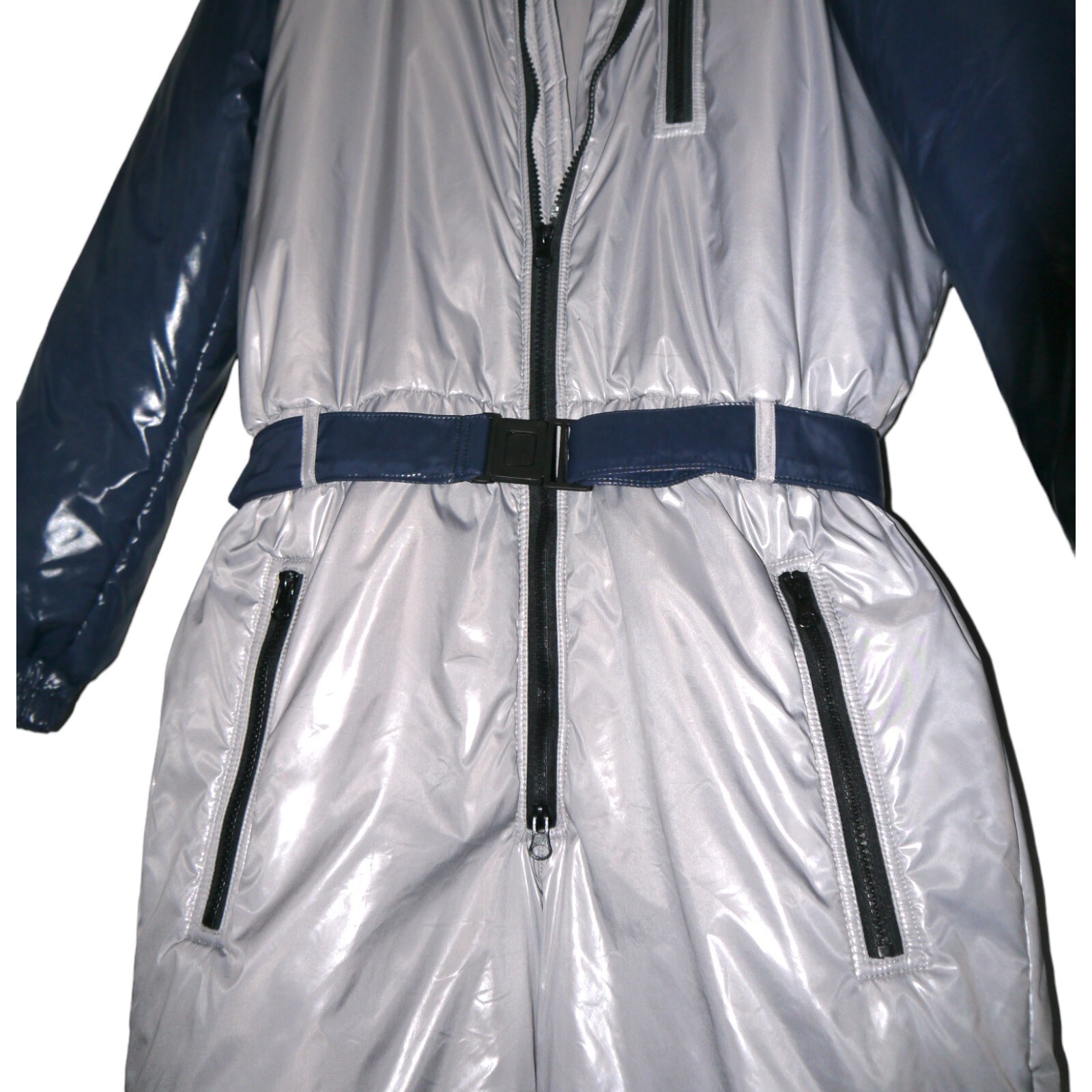 Glanznylon shiny nylon Overall Suit Regenoverall 8 Farben XS-5XL 6 mm ...