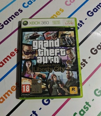 GTA EPISODES FROM LIBERTY CITY XBOX 360 ITALIANO QUASI NUOVO COMPLETO ...