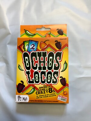 Endless Games OCHOS LOCOS Card Game Spiced Up Crazy 8's English ...