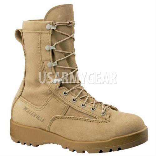 Made in US New 790 G Belleville Desert Tan Army Combat Goretex Military ...