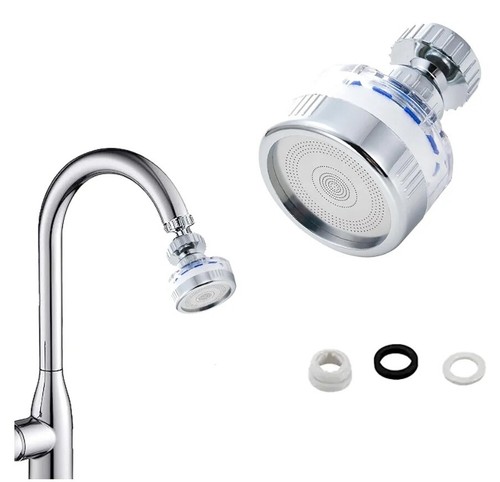 3 Filter 360 Rotating Sink Water Faucet Filters,Purifier Kitchen Tap ...