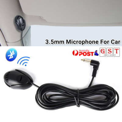 Microphone 3.5mm For PC Car Audio Stereo GPS DVD Bluetooth Enabled ...