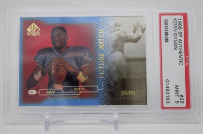1998 SP Authentic Kevin Dyson PSA 9 358/2000 | eBay