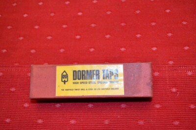 Dormer Tap 1 1/8-7 NC HSS G4 4 Flute Plug Tap Sheffield Steel New in ...