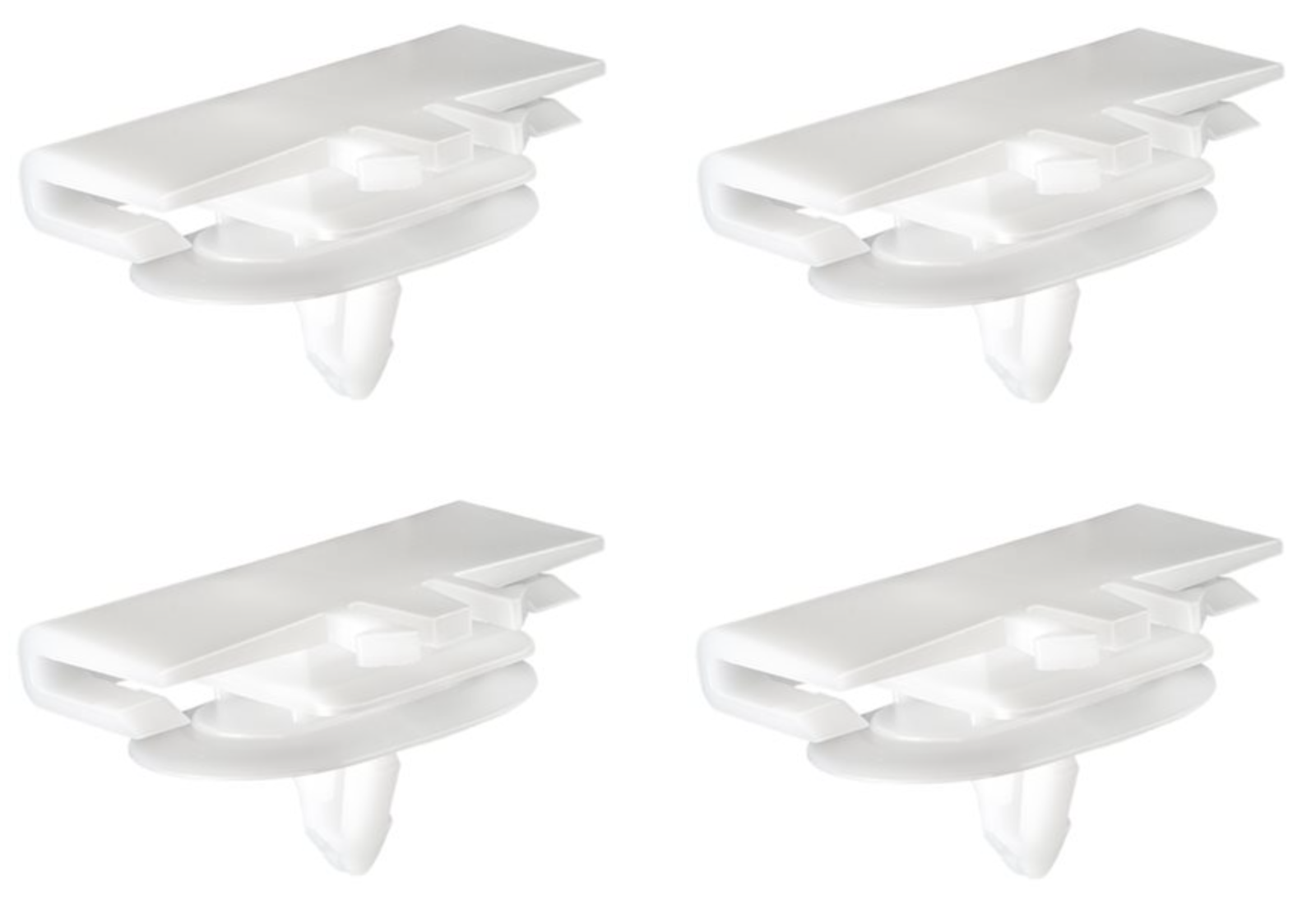 4 NEW ROCKER PANEL MOLDING CLIPS! FITS CHEVROLET EQUINOX & GMC TERRAIN ...