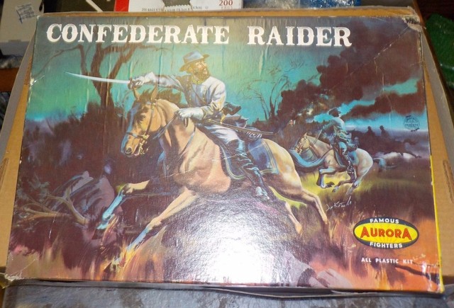 RARE 1958 Aurora Confederate Raider Original Display Model for sale ...