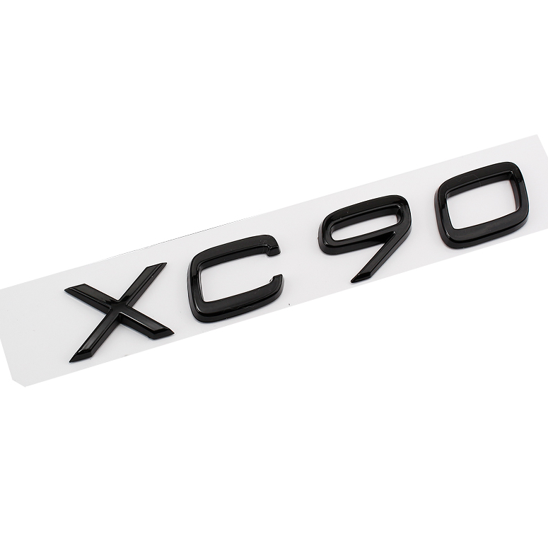 For VOLVO XC90 Glossy Black Rear Boot Trunk Emblem Sticker Letter Badge ...