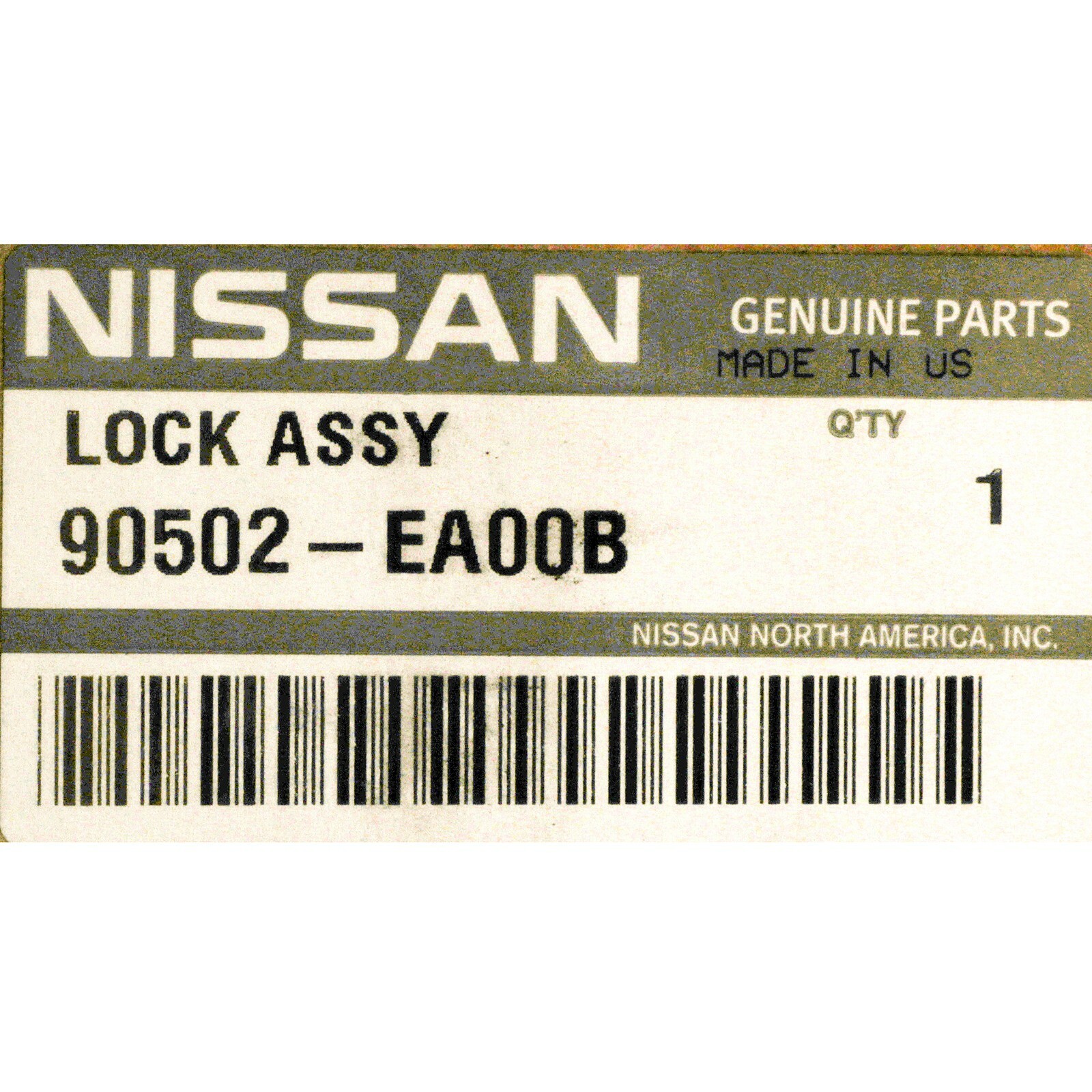 OEM NEW Genuine Nissan Trunk Hatch Lock Actuator 2005-2015 Xterra 90502 ...