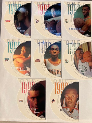 1997-98 Upper Deck Rookie I Discovery NBA Die-Cut RC #R1-R15 Card Set ...