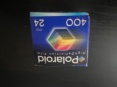 NEW OLD STOCK SEALED POLAROID HIGH DEFINITION 400 24 EXPOSURES FILM ...