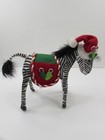 Annalee 7” Candy Cane Christmas Zebra in Santa Hat Doll 2007 ~ #808607 ...