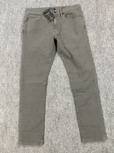 Proof Pants Mens 36x32 Dark Gray Rover Slim Fit Pant Huckberry | eBay