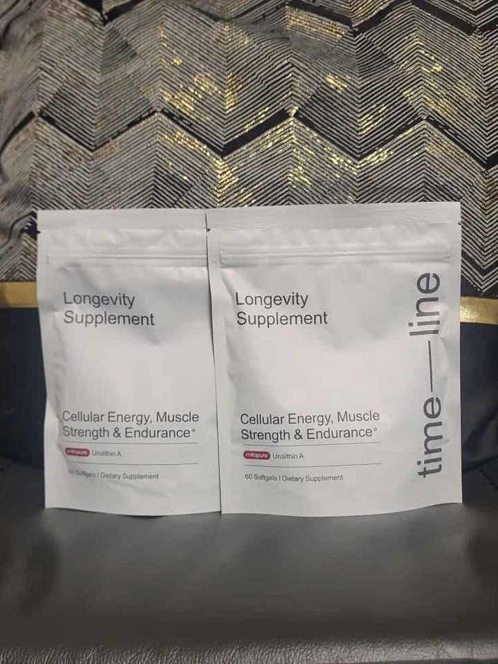 2 Pack of Time-Line Longevity Supplement Mitopure Urolithin A 60 ...