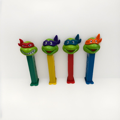 SET of 4 Vintage Teenage Mutant Ninja Turtles TMNT Collectible Pez ...