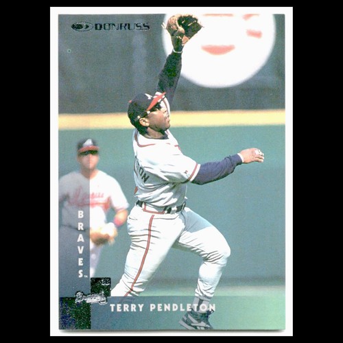 Terry Pendleton #63 1997 Donruss Atlanta Braves Baseball Card MLB NM | eBay