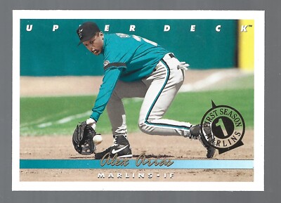 1993 Upper Deck Florida Marlins First Season #631 Alex Arias Miami ...
