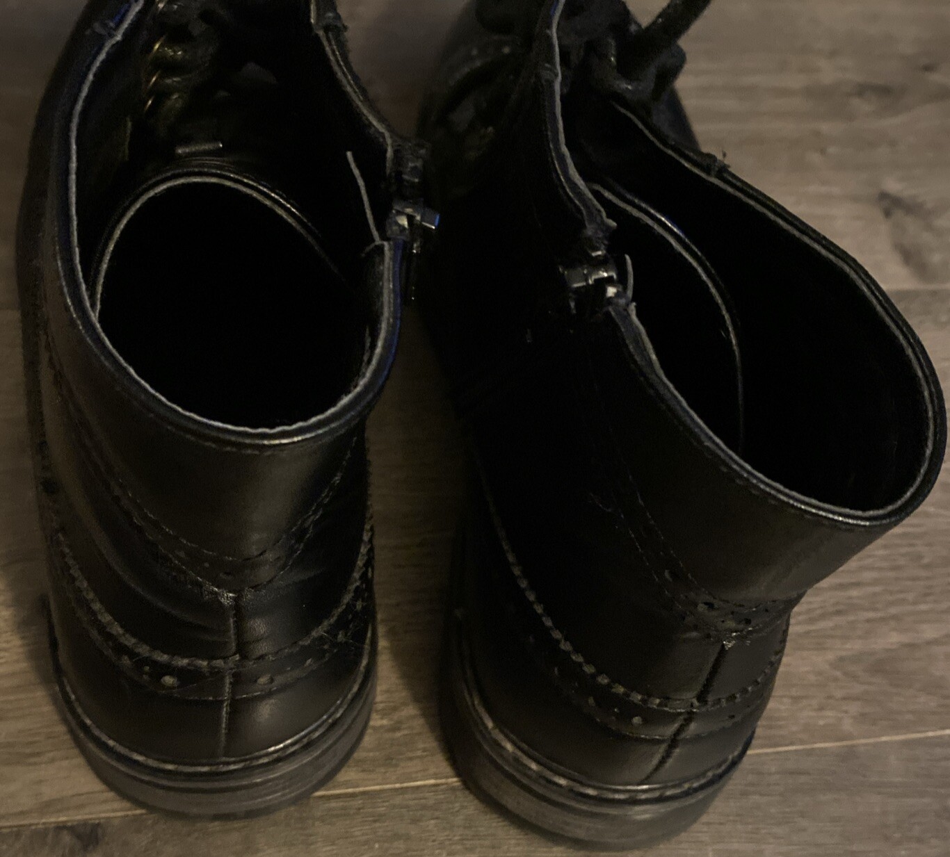 Mario Lopez Men’s Black Boots Wingtip Size 7 Great Shape | eBay