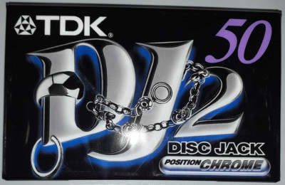 Cassetta audio TDK DJ-2 50 minuti position CHROME audiocassetta ...