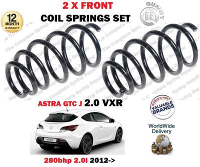 FOR VAUXHALL OPEL ASTRA J GTC 2.0 VXR 280BHP 2012- NEW 2 X FRONT COIL ...