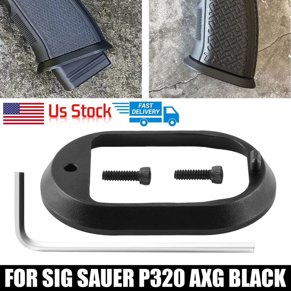 Alluminum Magwell for Sig Sauer P320 AXG Black#Hunting part | eBay