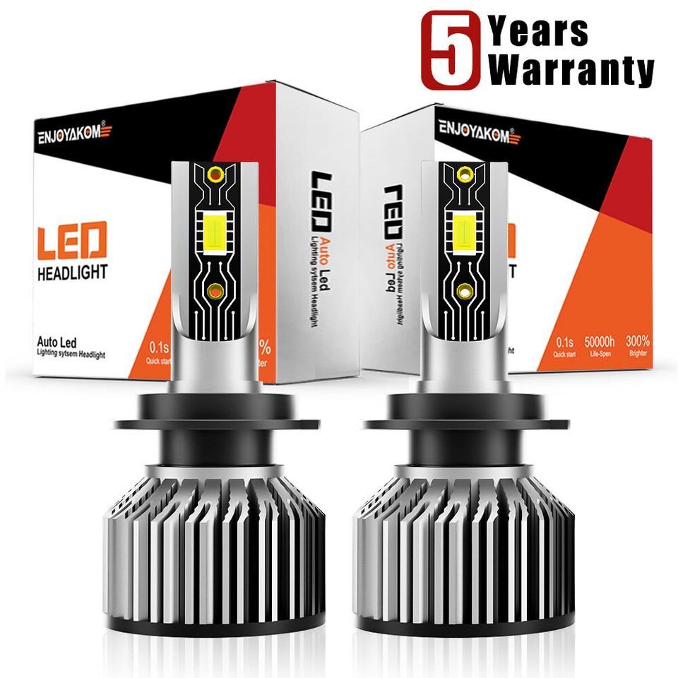 For Peugeot Boxer 2001-2019 H7 LED Headlight Bulbs Super White 6500K ...