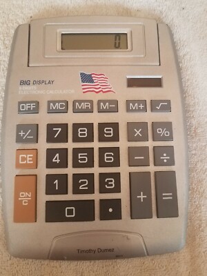 Extra Large Calculator Big Display 8-Digits Electronic Calculator | eBay