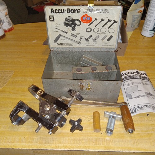 Ilco Unican Accu Bore Lock Set Tool | eBay
