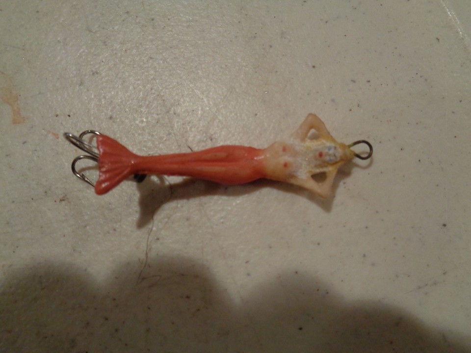 Vintage Tiny 1-5/8" Mermaid Fly Fishing Lure Spinning Size RS14 | eBay