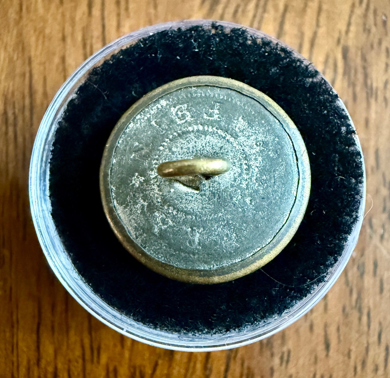 Possible 1830's-40's Republic Of Texas Anchor Star Navy Uniform Button ...