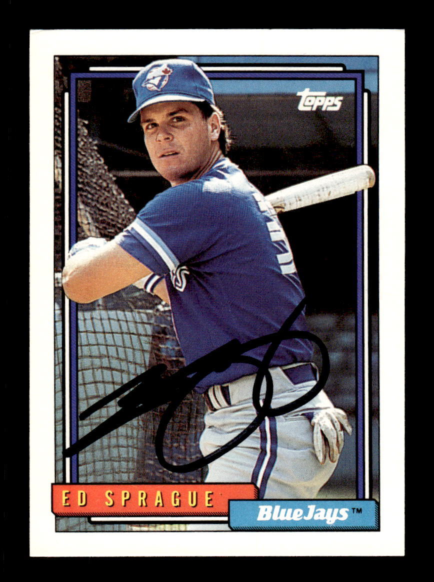 1992 Topps #516 Ed Sprague HAND SIGNED AUTO | eBay