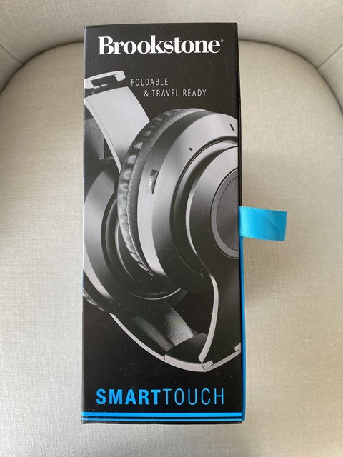 Brookstone Smart Touch Bass Boost Wireless Bluetooth Headphones - for ...